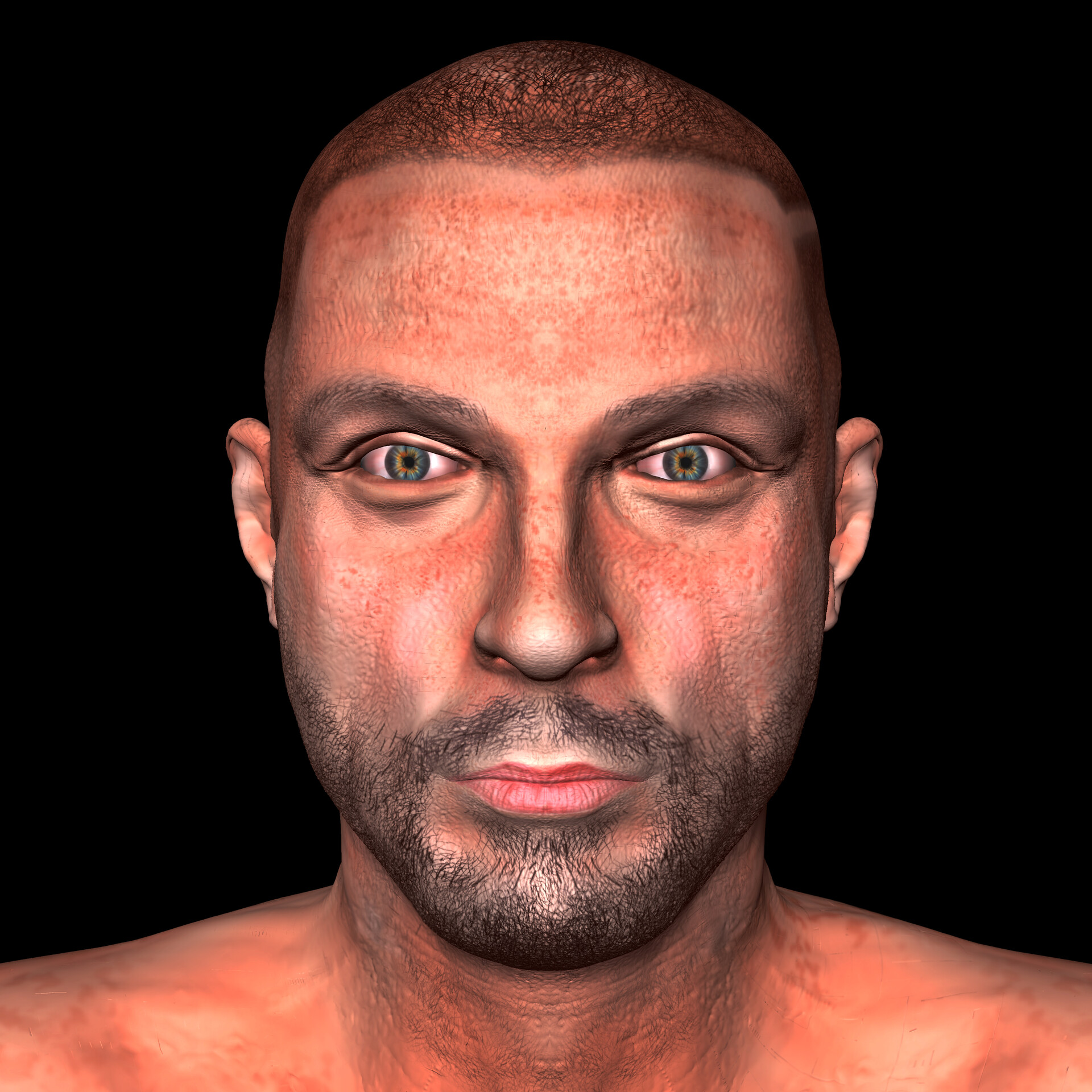 ArtStation - Aggressive Male character