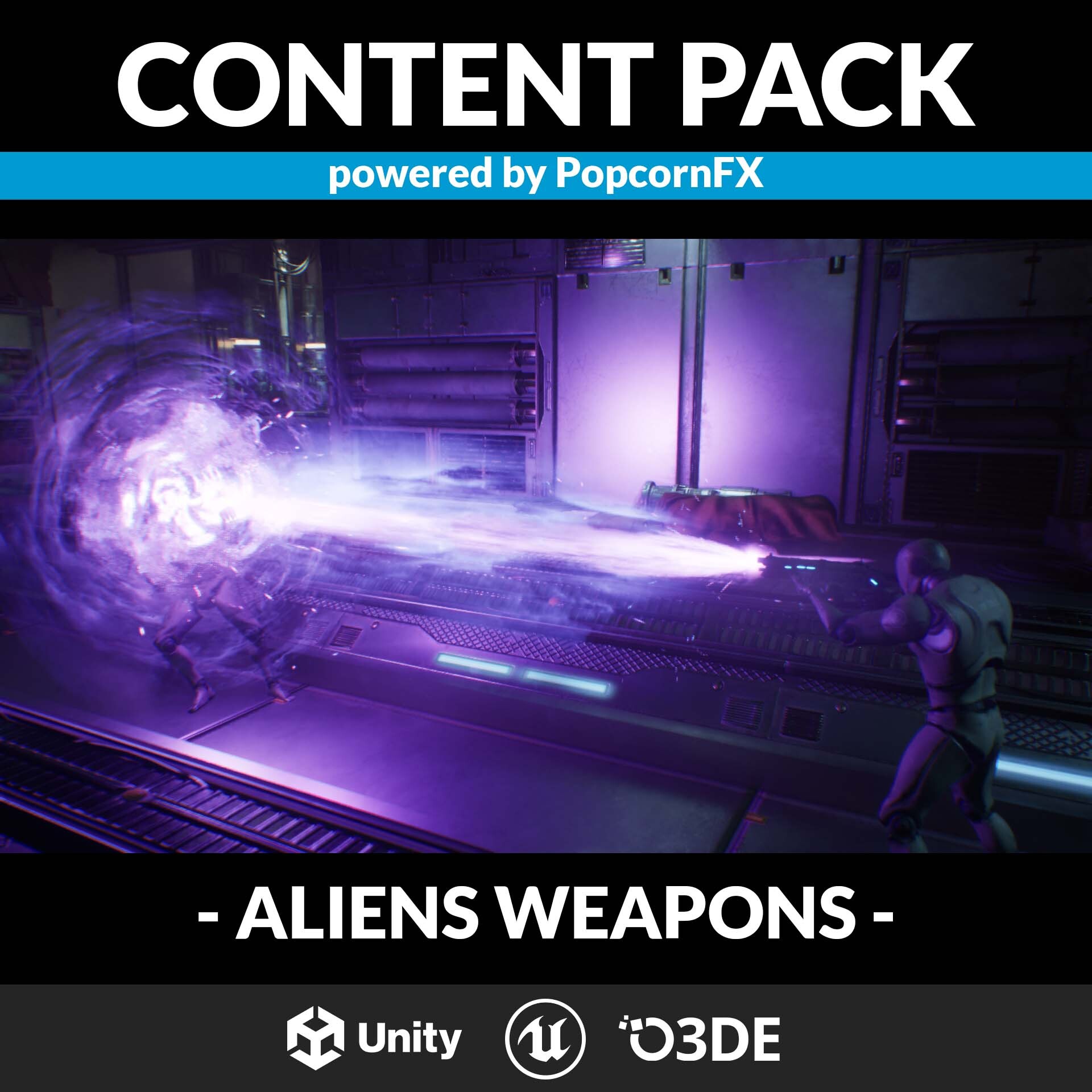 ArtStation - Content pack "Aliens weapons"