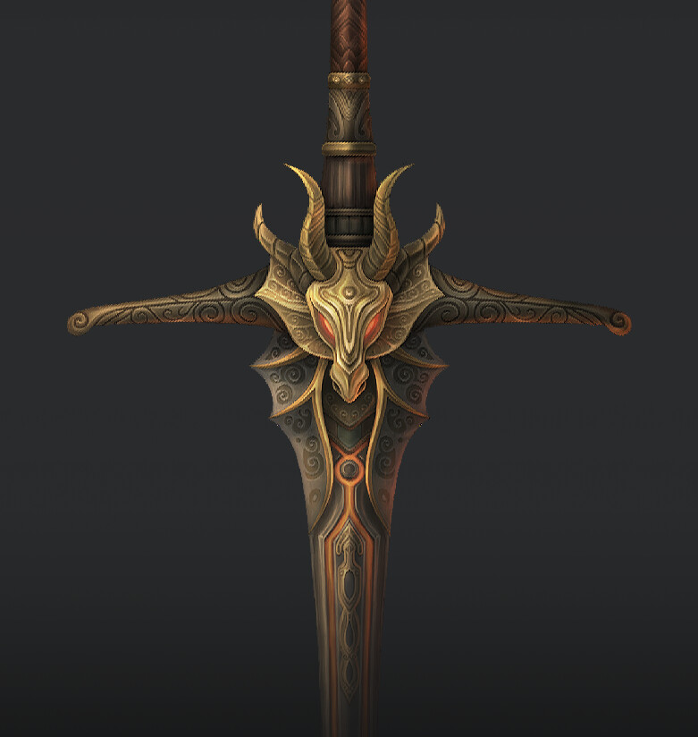 ArtStation - Dragon sword