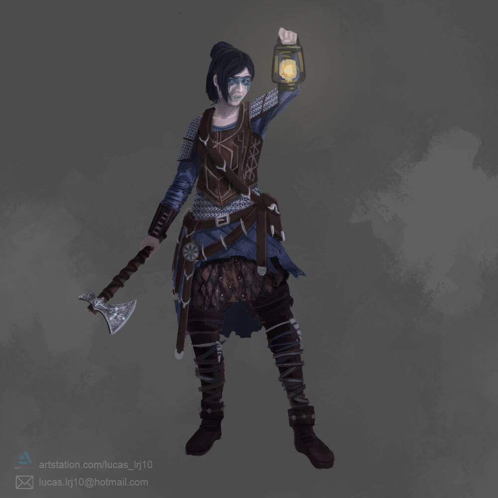 ArtStation - Viking hunter