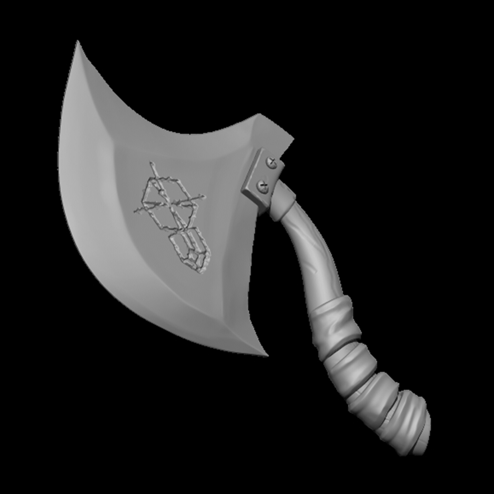 ArtStation - Axe 3 weapon concept