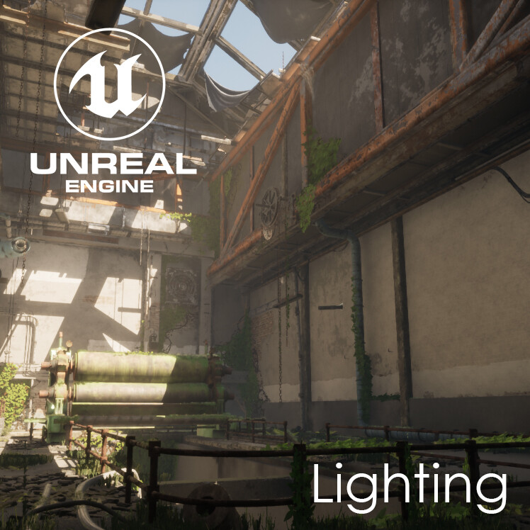 ArtStation - [UE 4] Abandoned Factory Relight