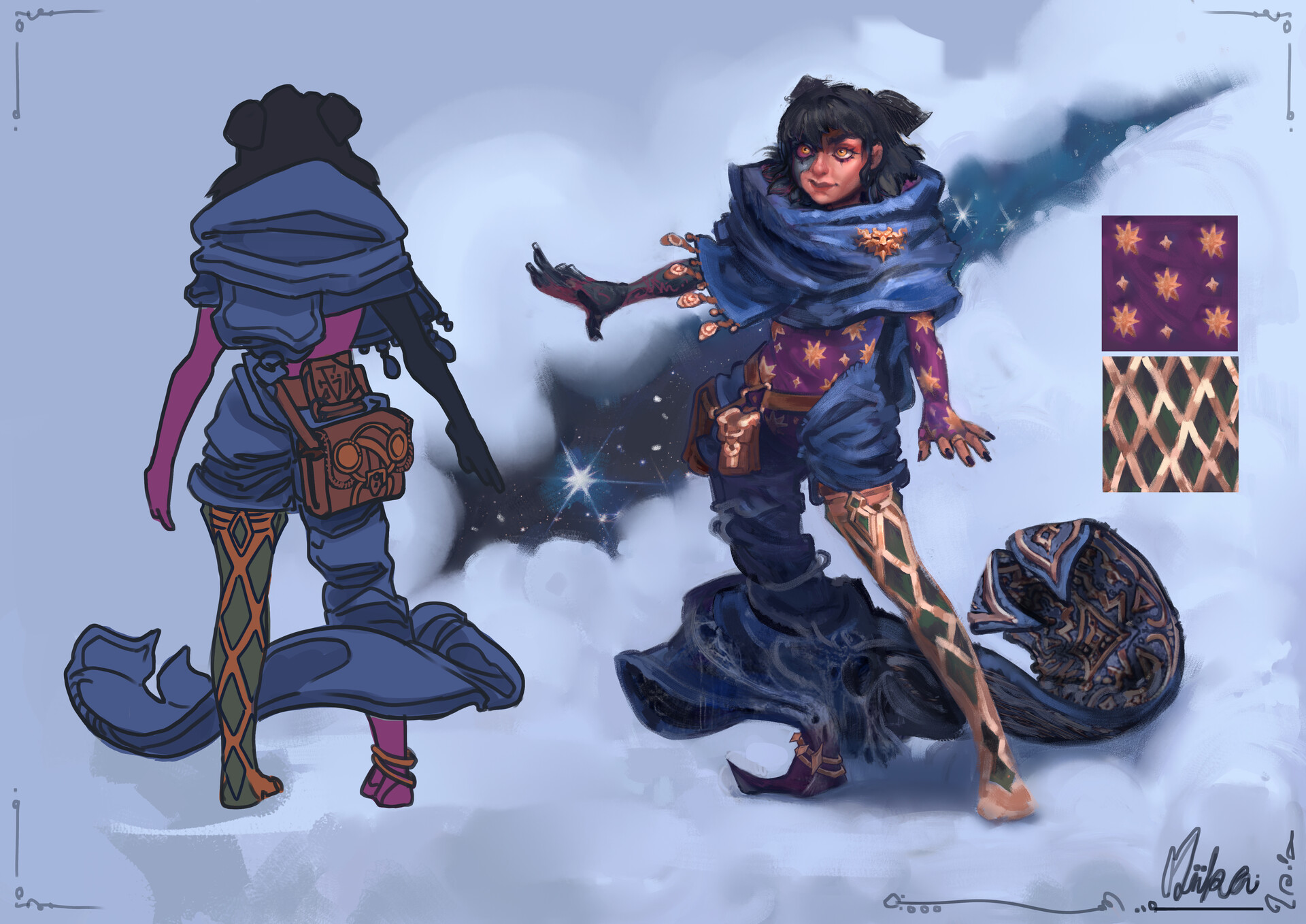 ArtStation - Bandit Mage Miika - Concept Art