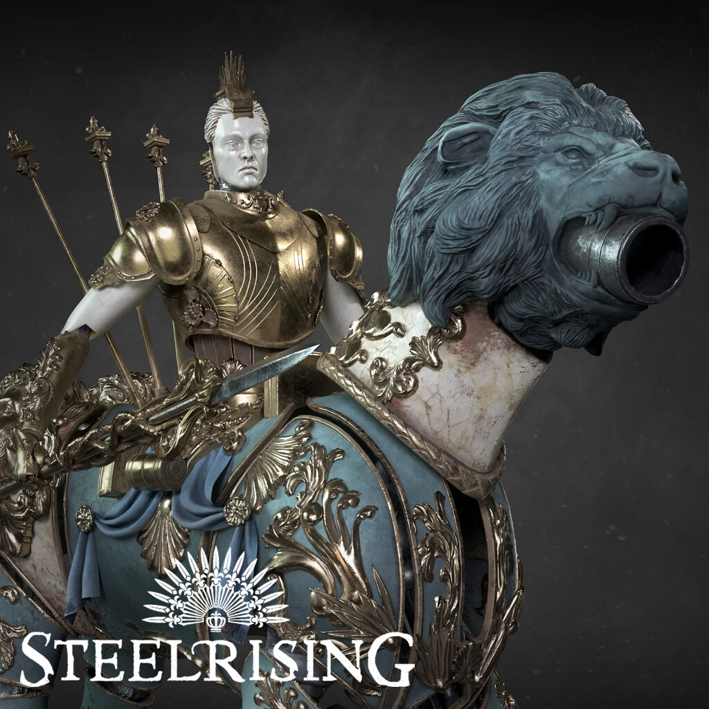 ArtStation - SteelRising : Boss