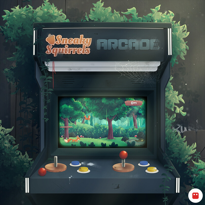 ArtStation - Sneaky Squirrels game concepts and illustrations (2021)