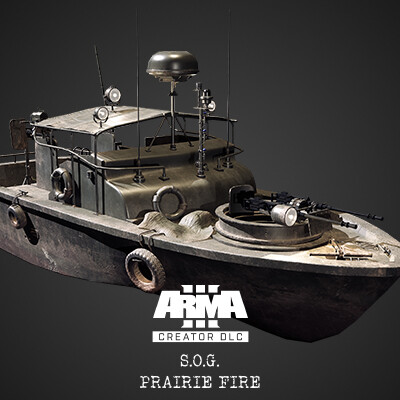 ArtStation - PBR Mk2 Boat
