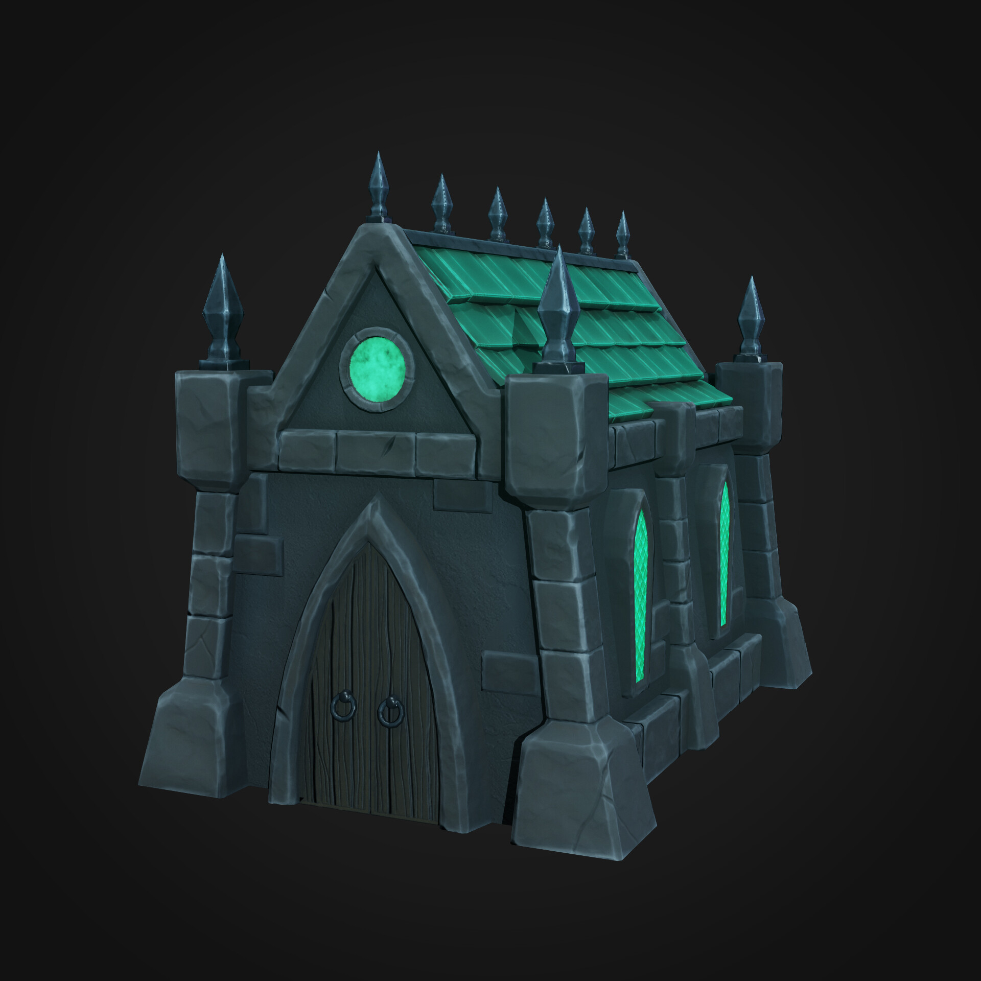 ArtStation - Stylized crypt