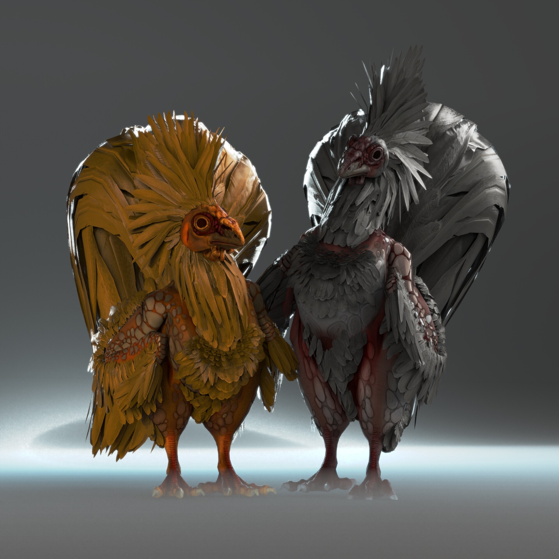 ArtStation - Marsh Harpy for Beyond Skyrim: Argonia