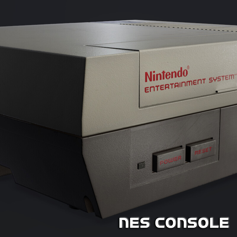 ArtStation - NES Console