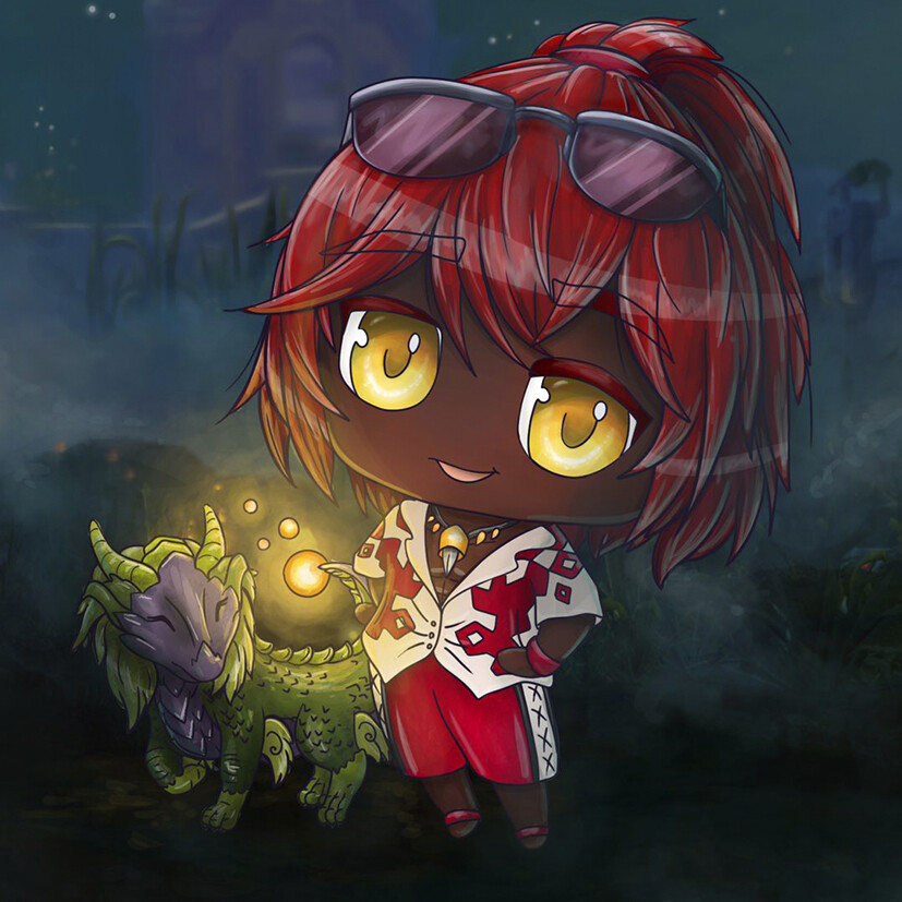 ArtStation - RuneScape Themed Chibi