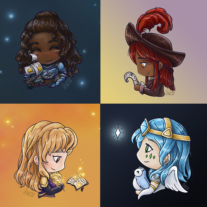 ArtStation - RuneScape Art Community - Mini Chibis