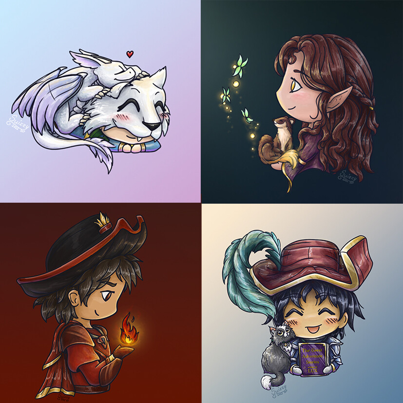ArtStation - RuneScape Art Community - Mini Chibis