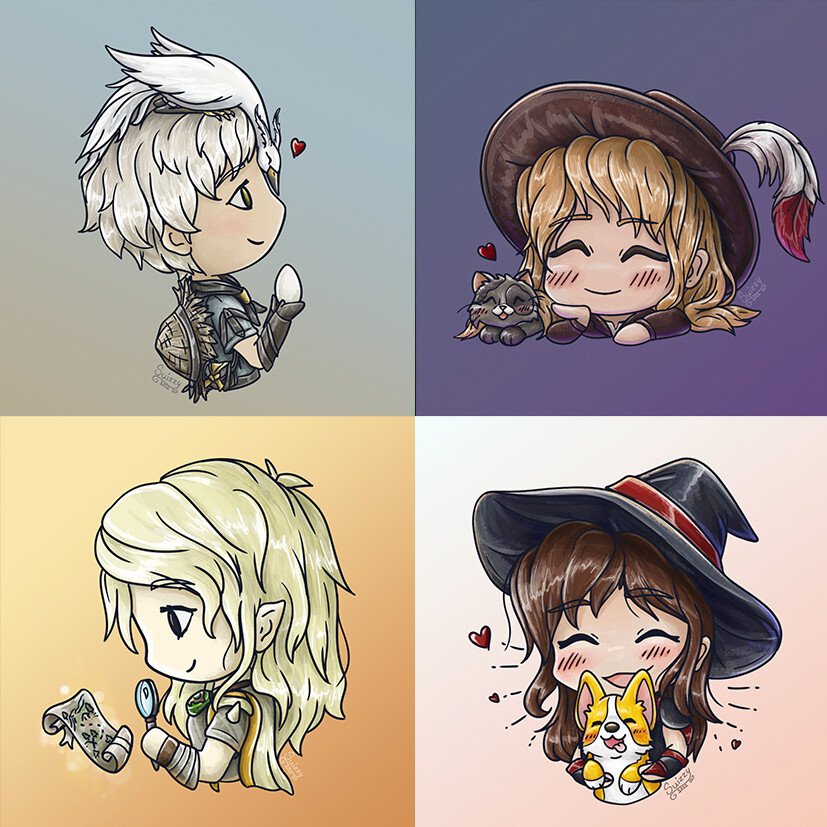 ArtStation - RuneScape Art Community - Mini Chibis