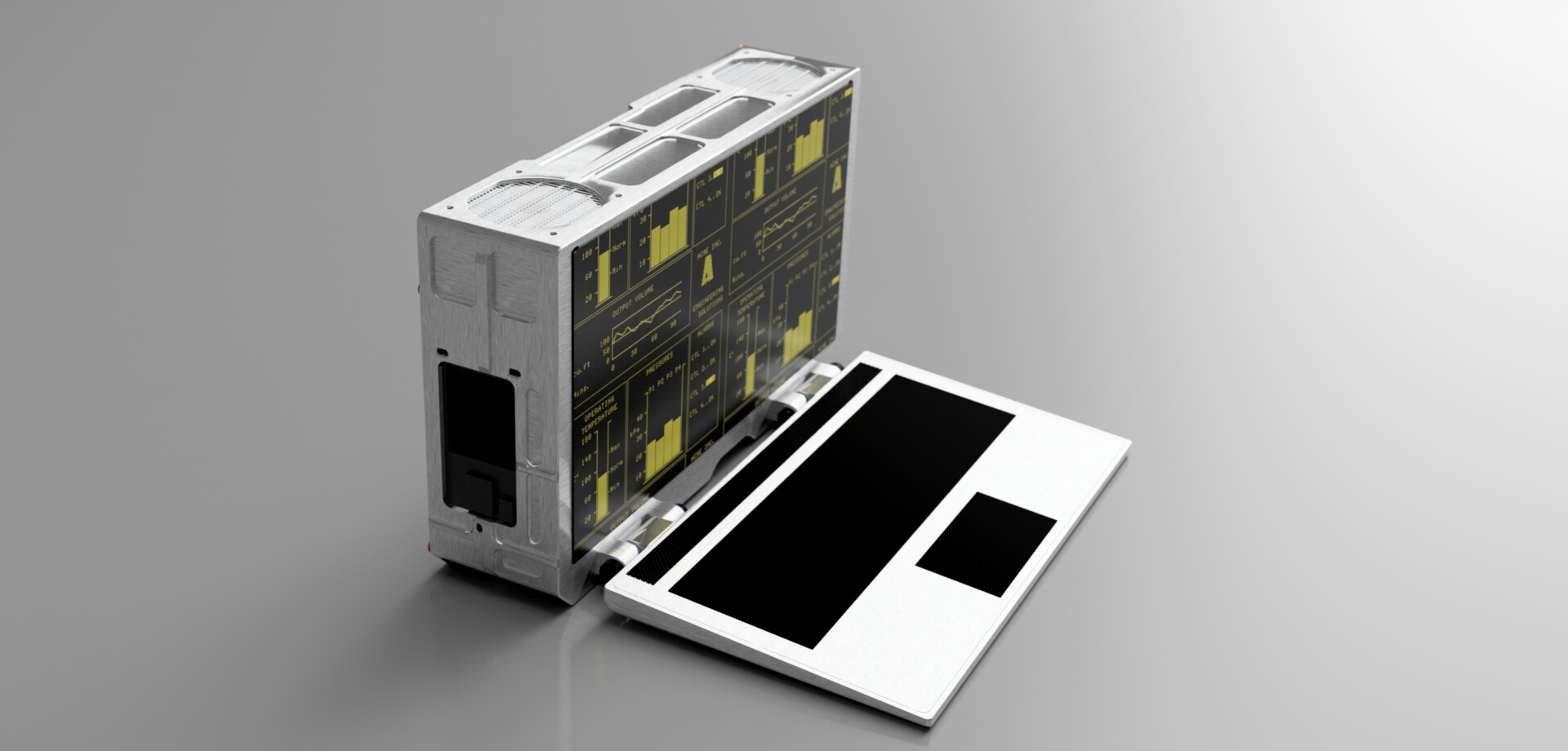 ArtStation - Briefcase computer