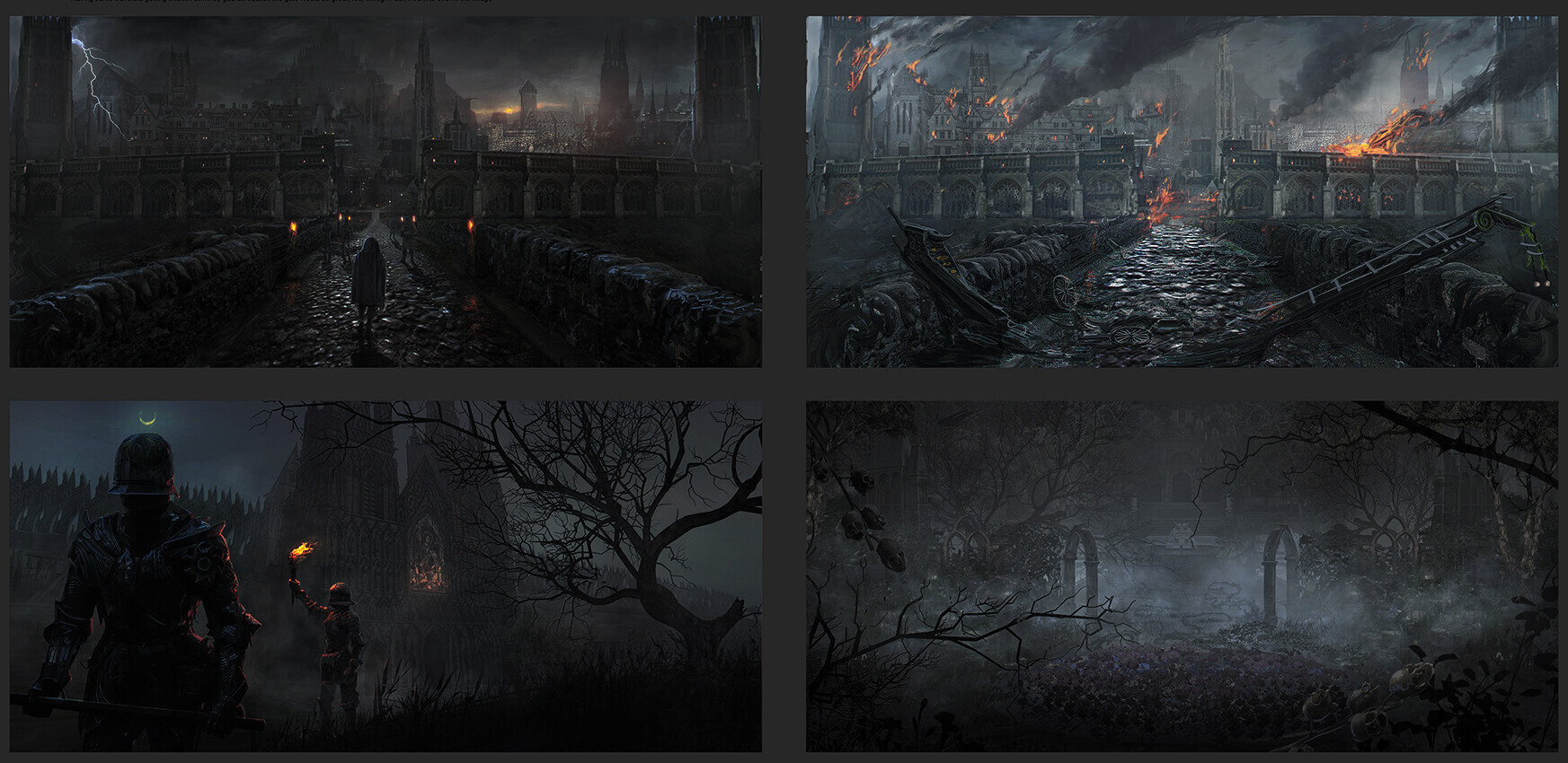ArtStation - Gothic Horror RPG Project 2021