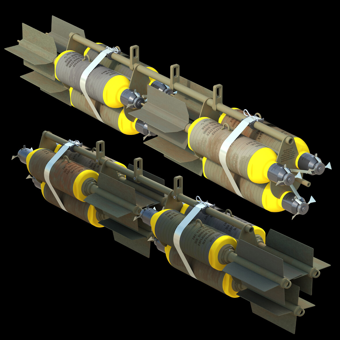 Edgar B - Fragmentation Bomb Cluster AN-M1A2