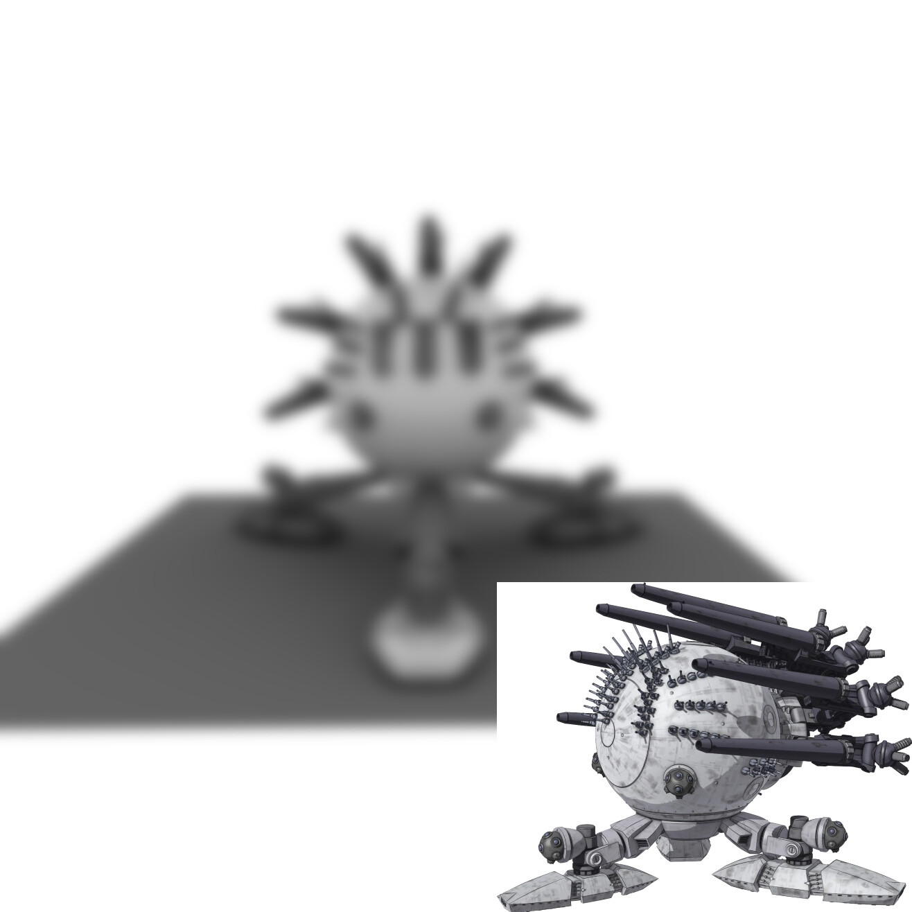 Mahir Huq - Baby Magnum 3D Model