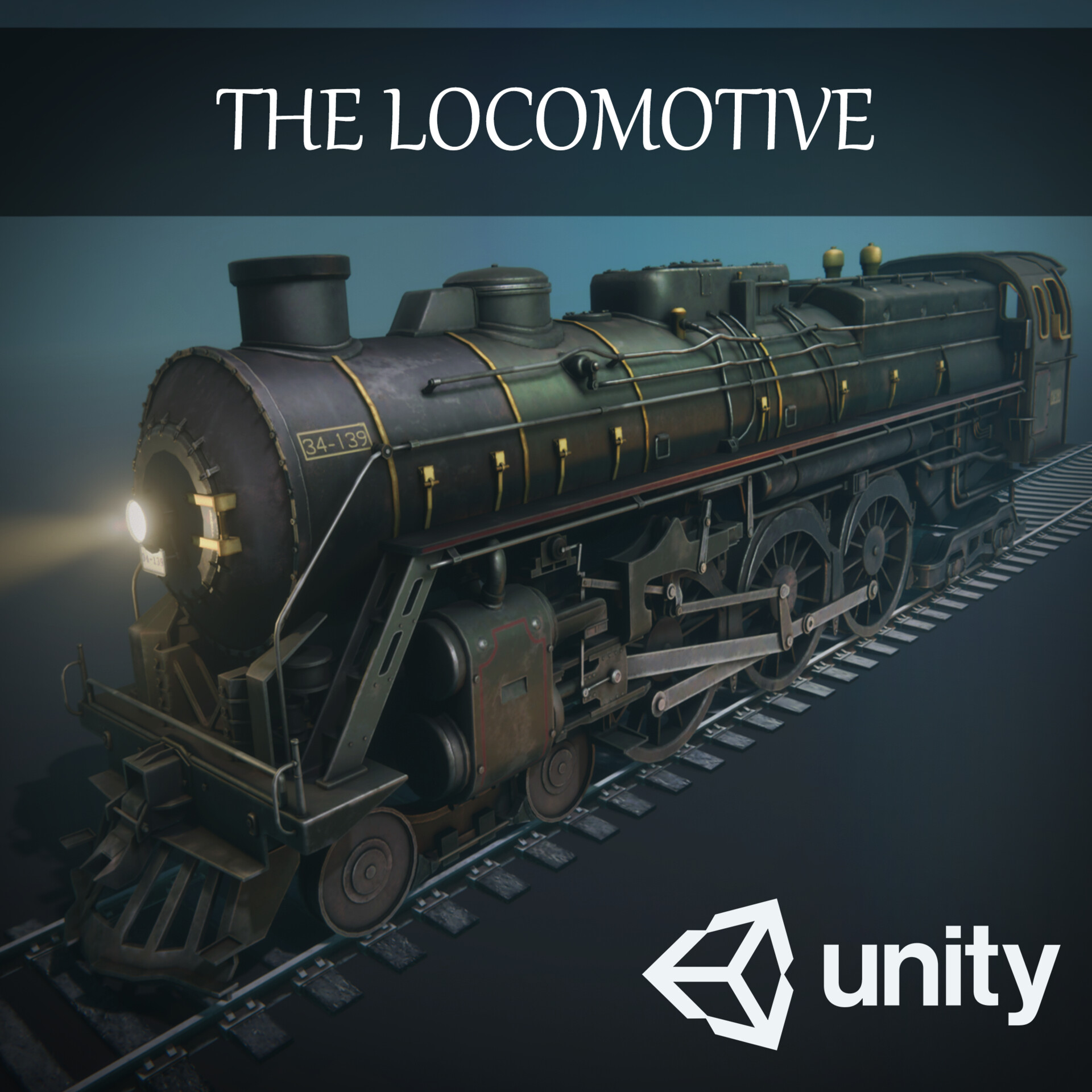 ArtStation - Steam Locomotive