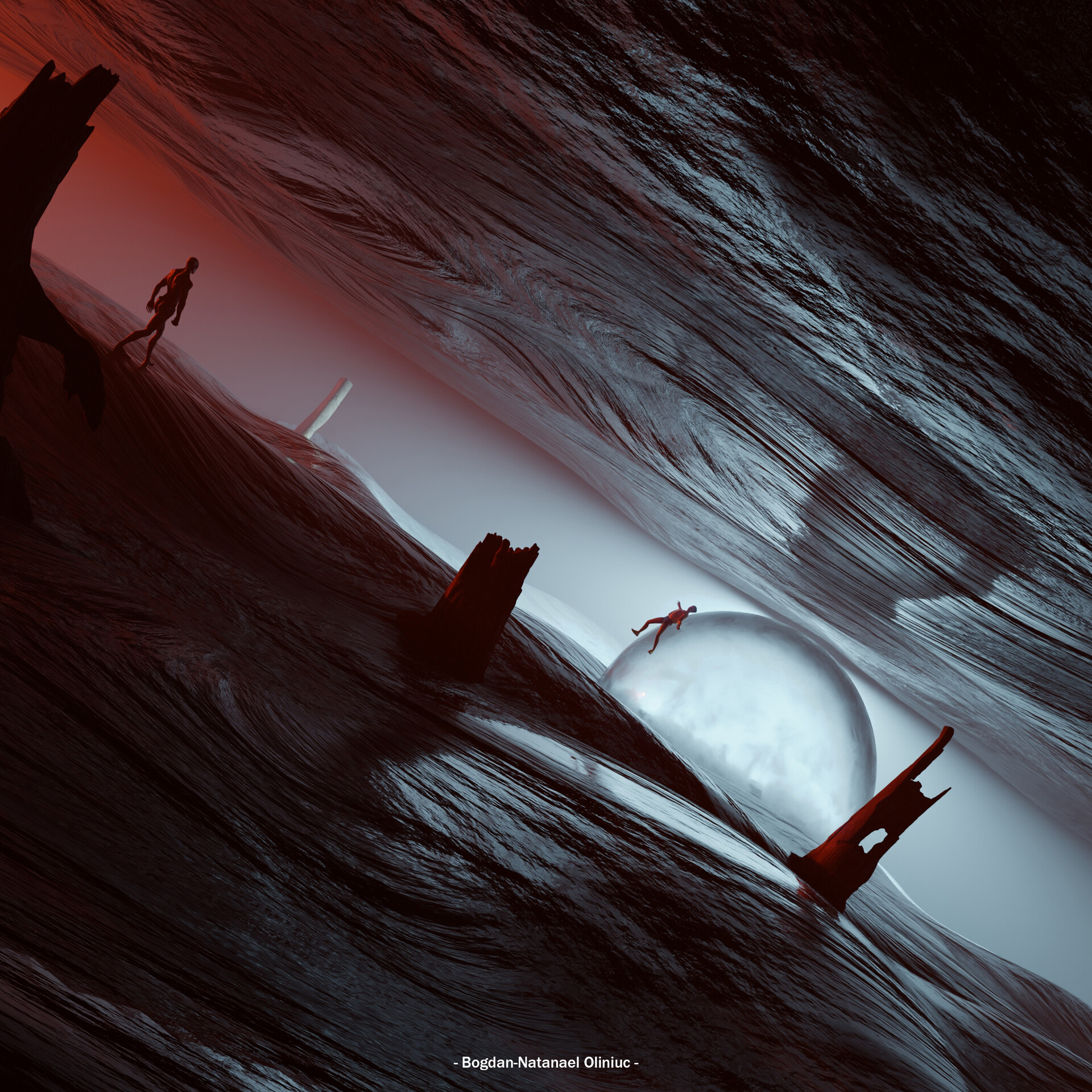 ArtStation - Recreated Stranger Things: The Upside Down Dimension