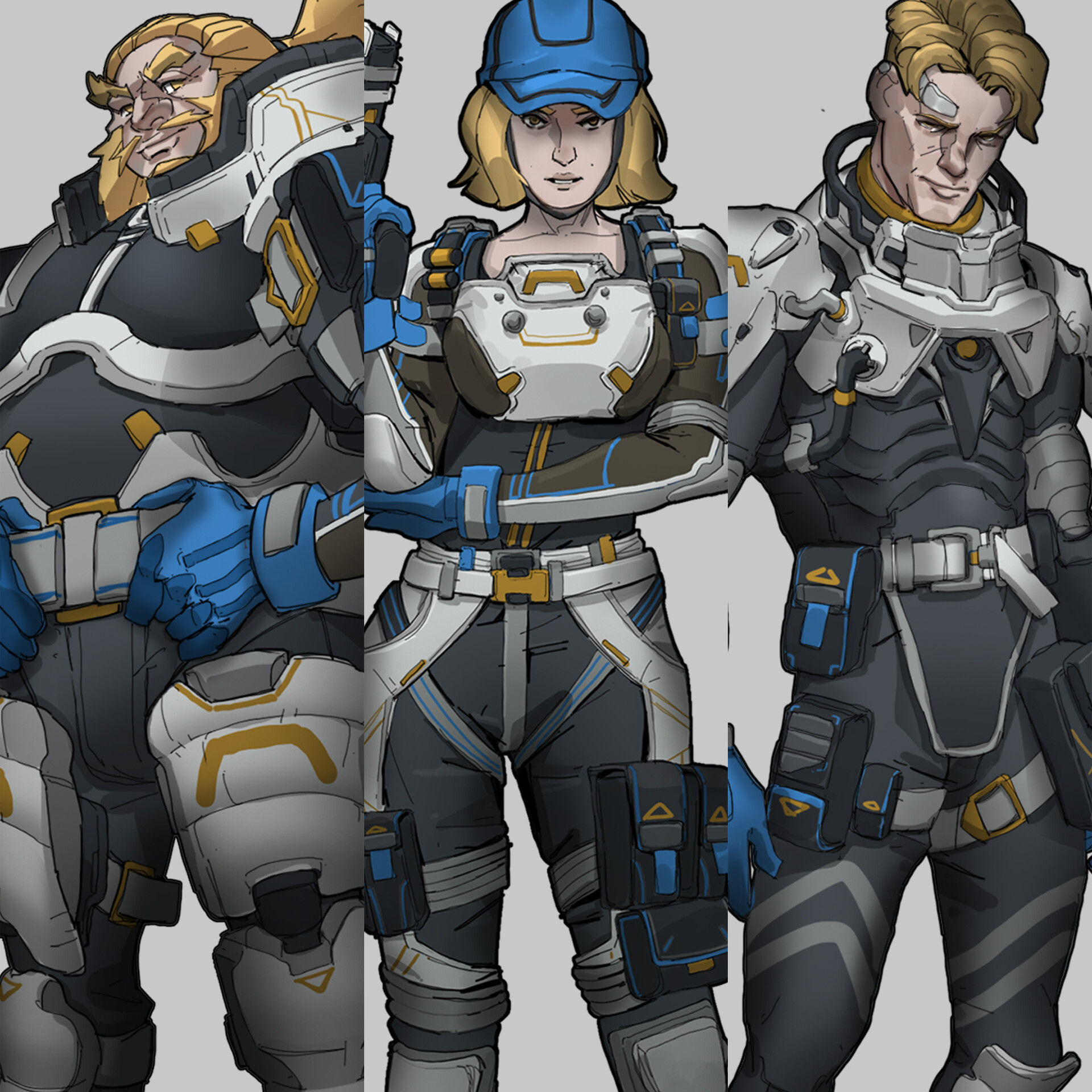 ArtStation - overwatch fan art