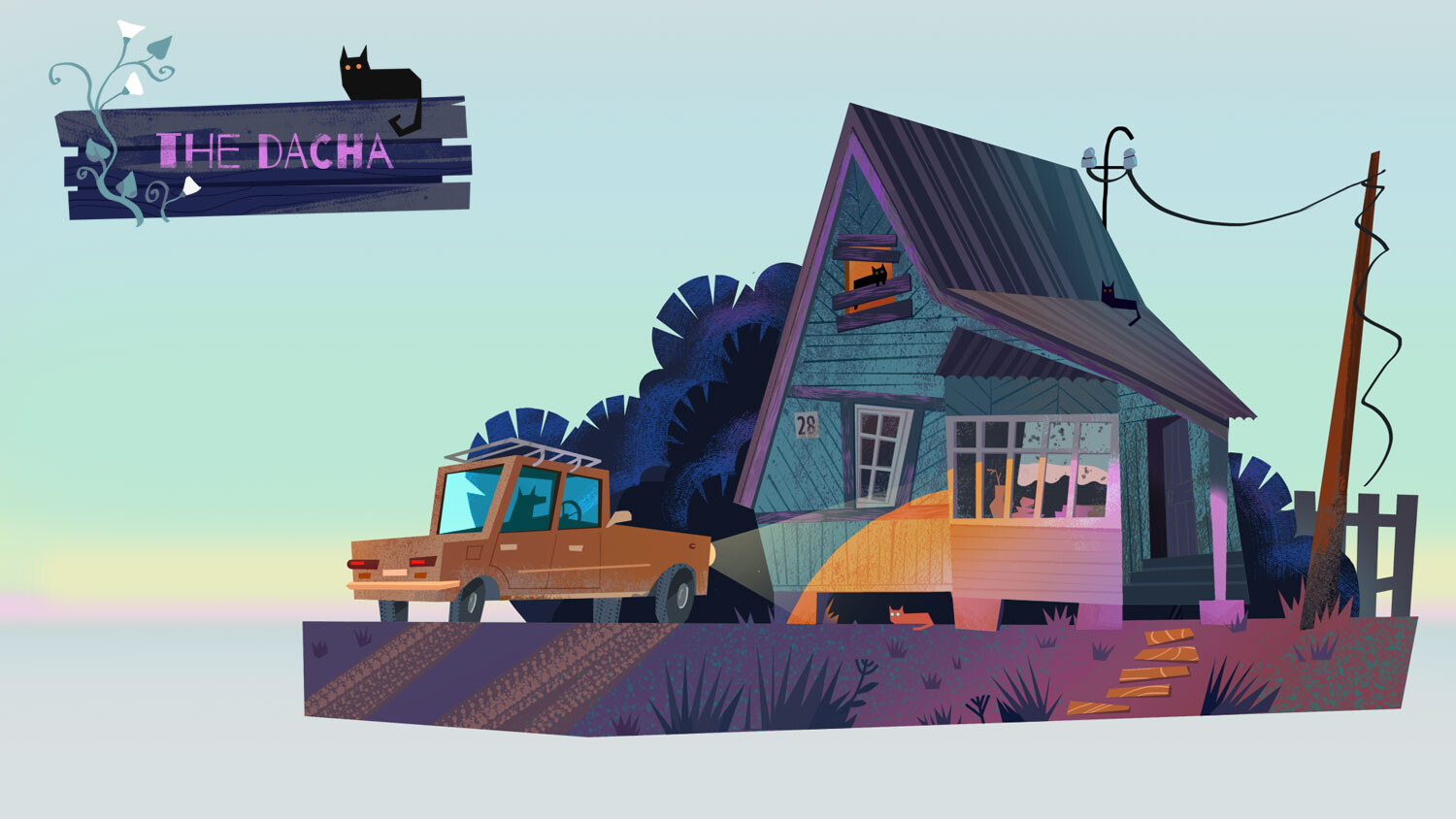 ArtStation - The Dacha - Visual development project