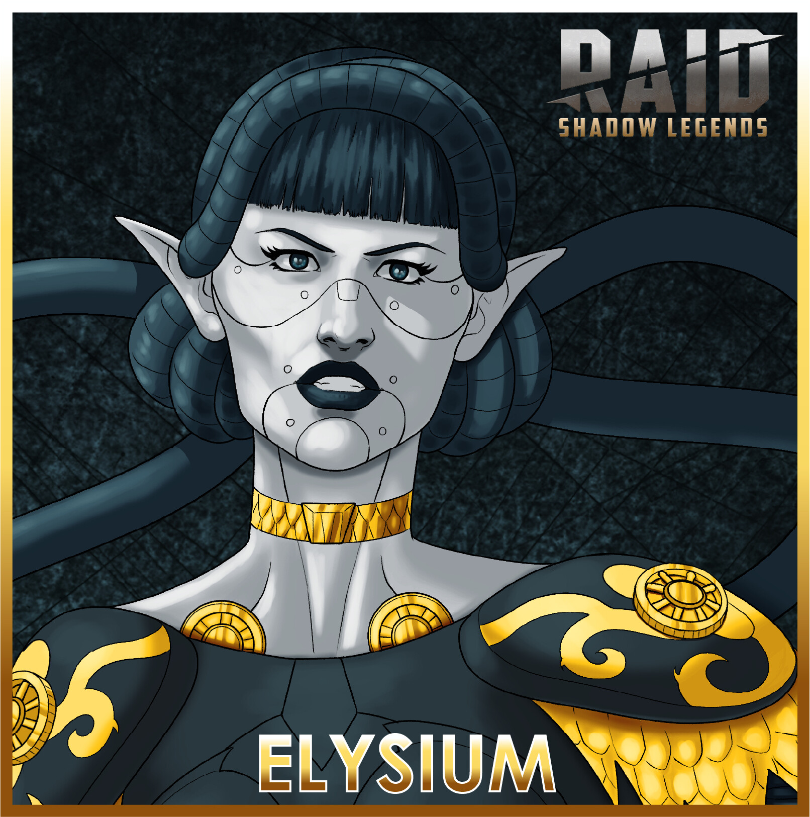 ArtStation - Elysium (RAID: Shadow Legends OC)