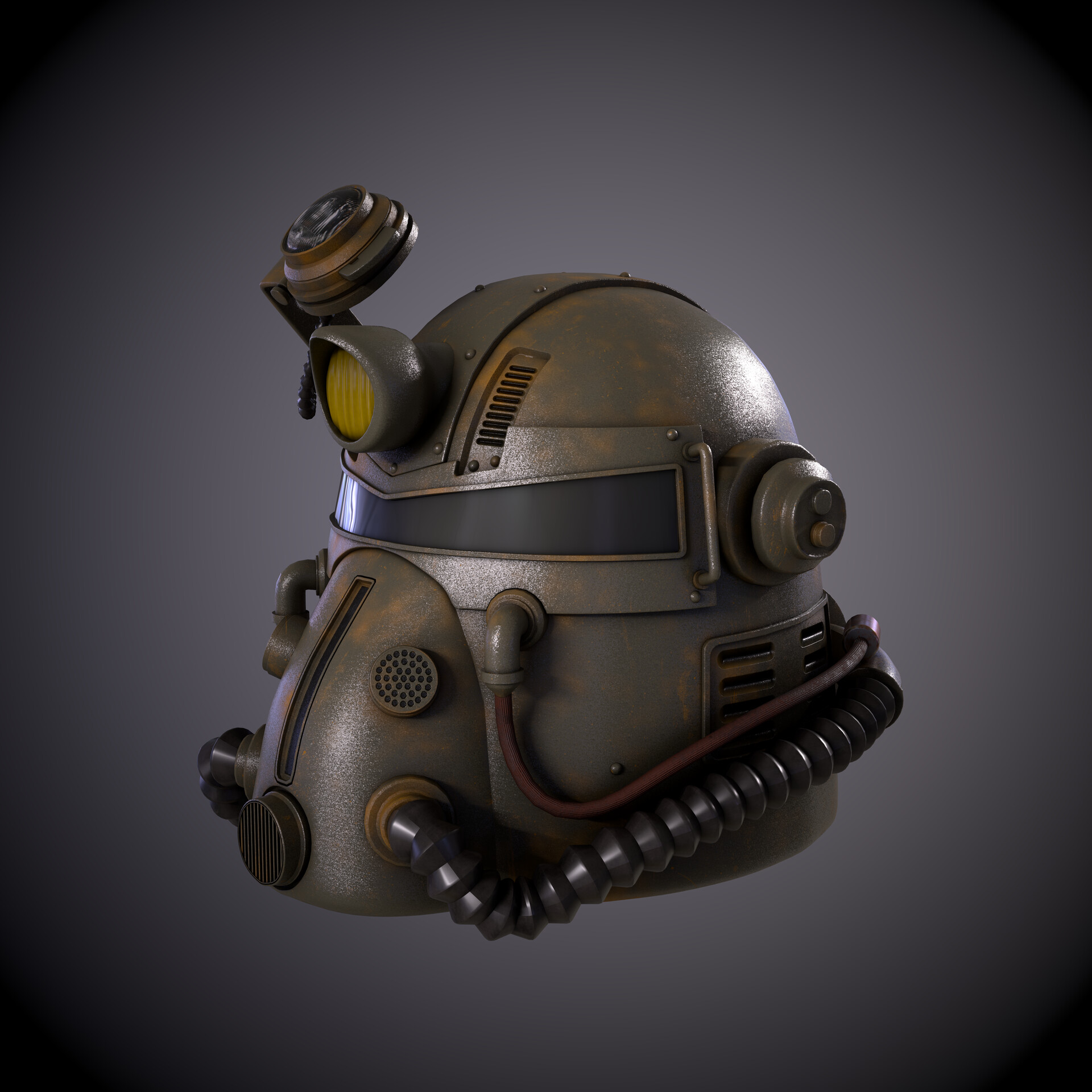ArtStation - Fallout T-90 Custom helmet