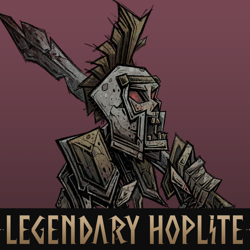 ArtStation - Skeleton Soldier | Dialogue art v1 | Legendary Hoplite