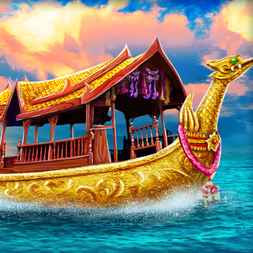 ArtStation - Thai Dragon Boat