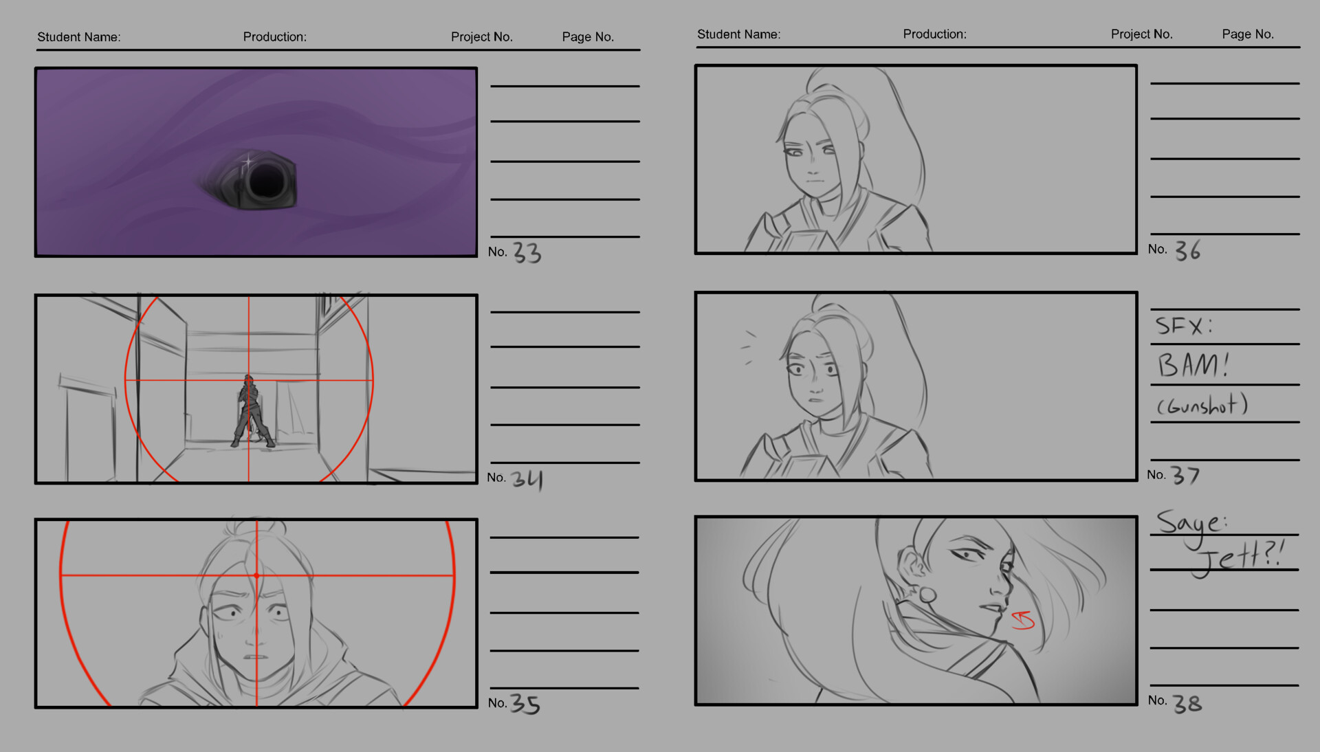 ArtStation - Valorant Concept Storyboards