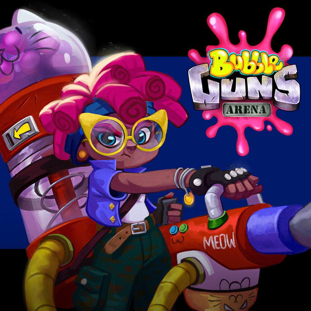 ArtStation - CONCEPT ART - BUBBLE GUNS