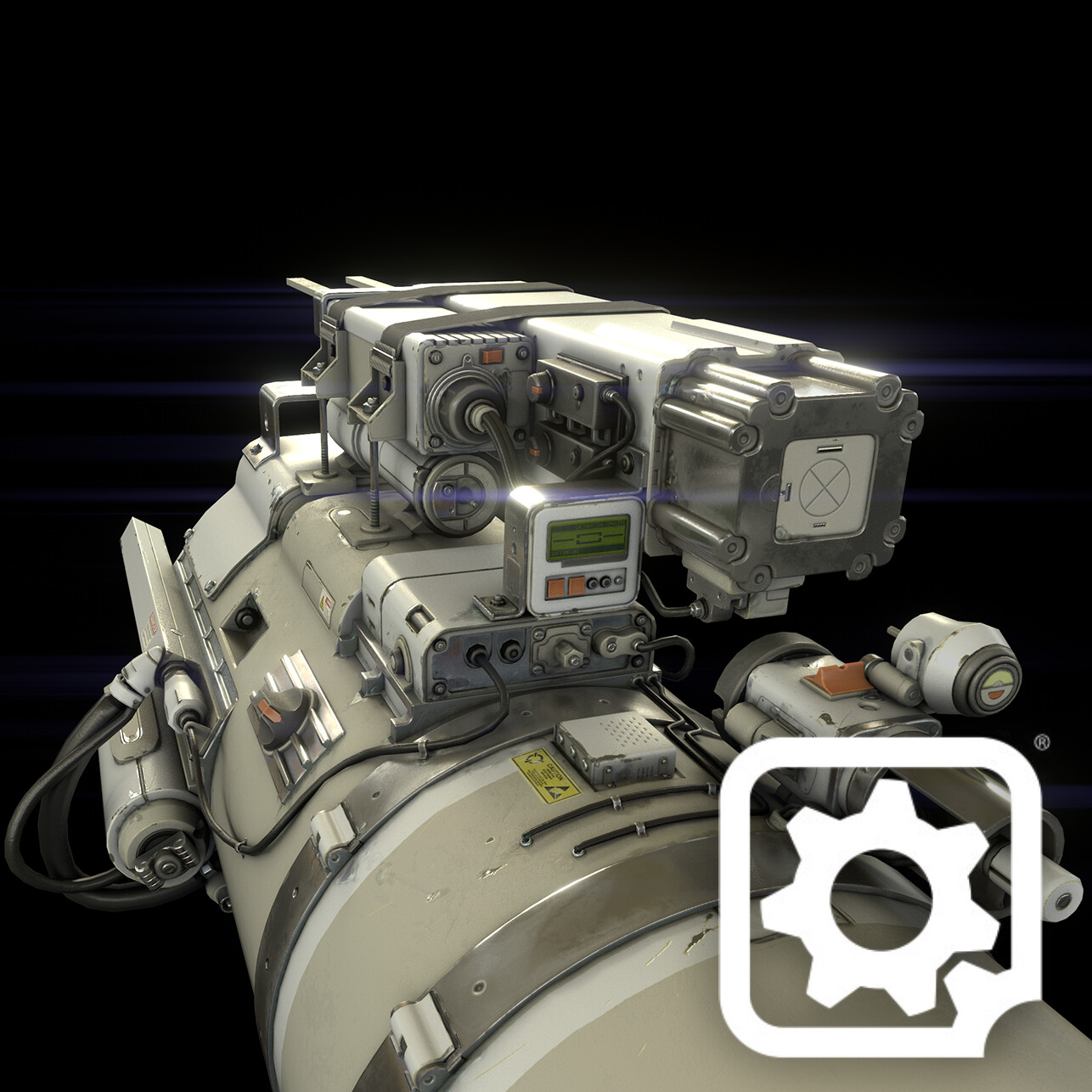 ArtStation - Weapons for Gearbox Unannounced Project