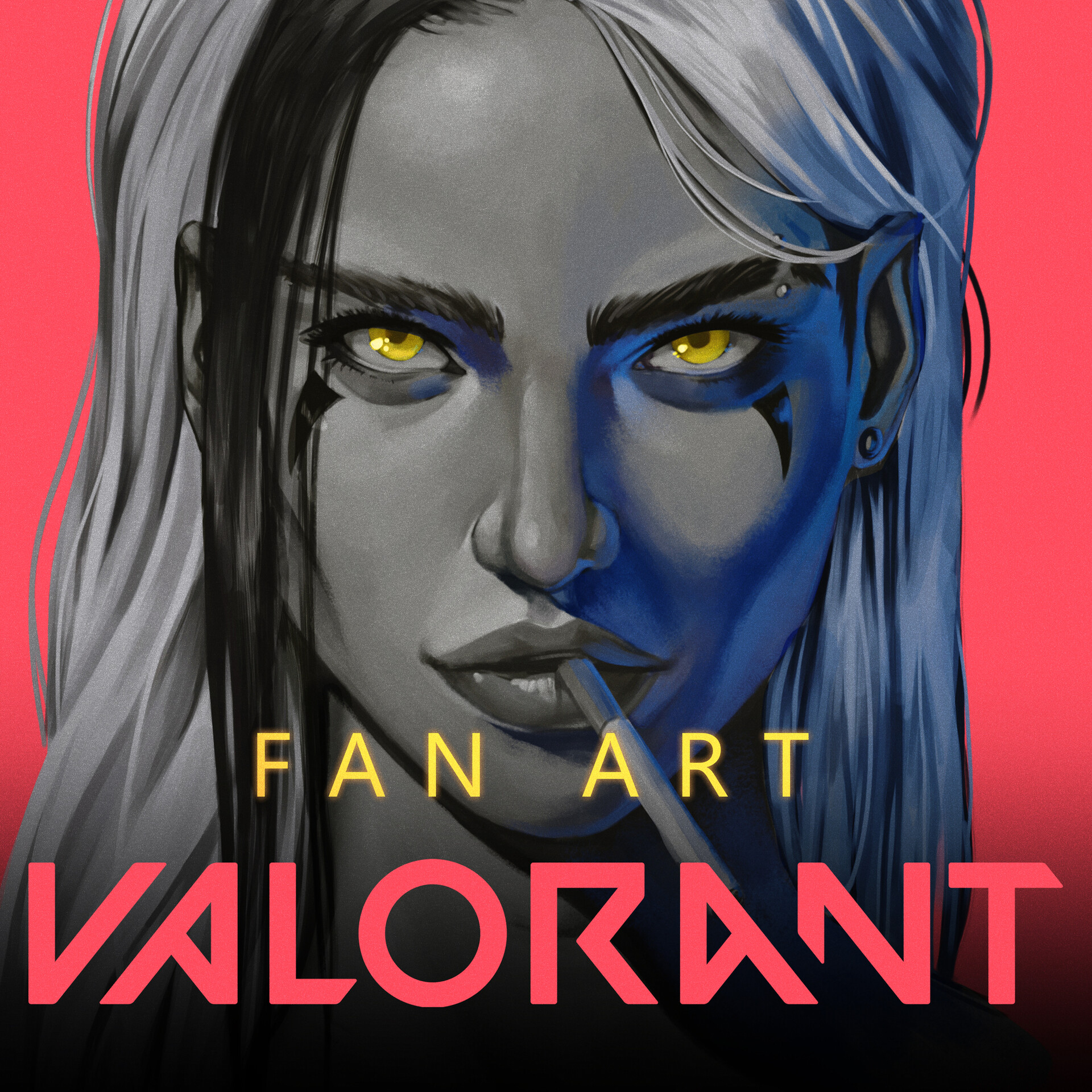 ArtStation - Scratch - Valorant Fan Art