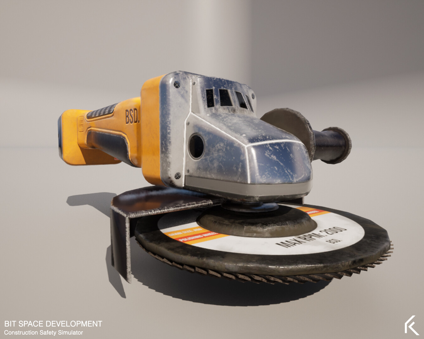 ArtStation - Angled Grinder - Construction Safety Simulator Assets (VR ...