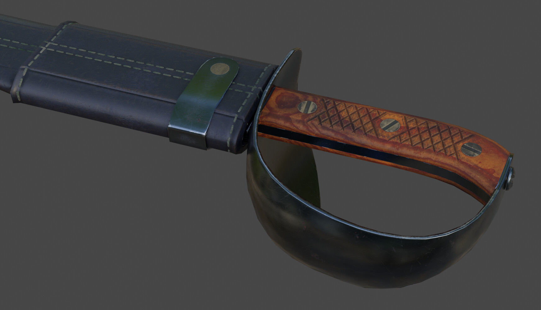 ArtStation - M1917 Cutlass