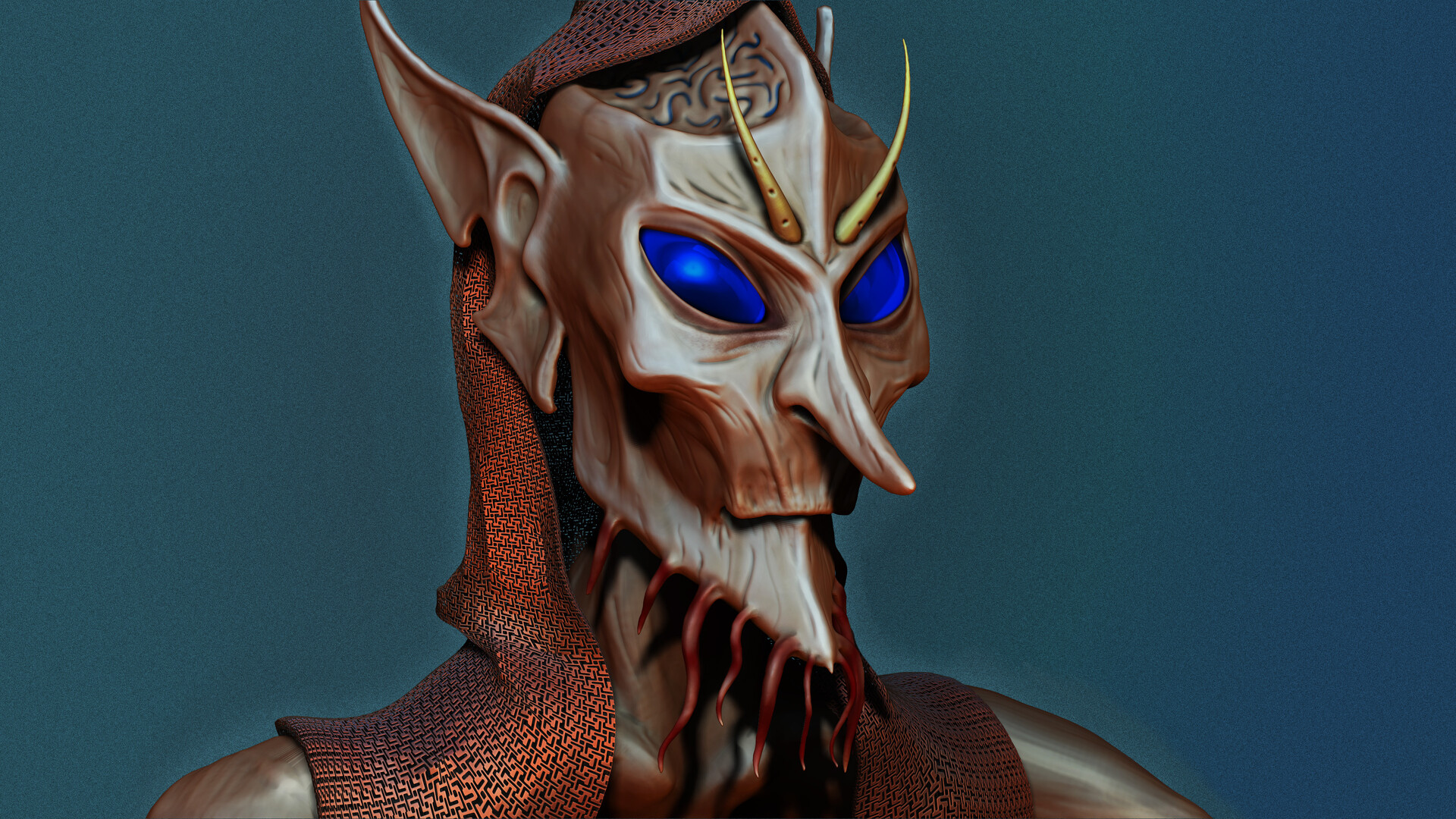 ArtStation - Psychopomp, eternal goblin