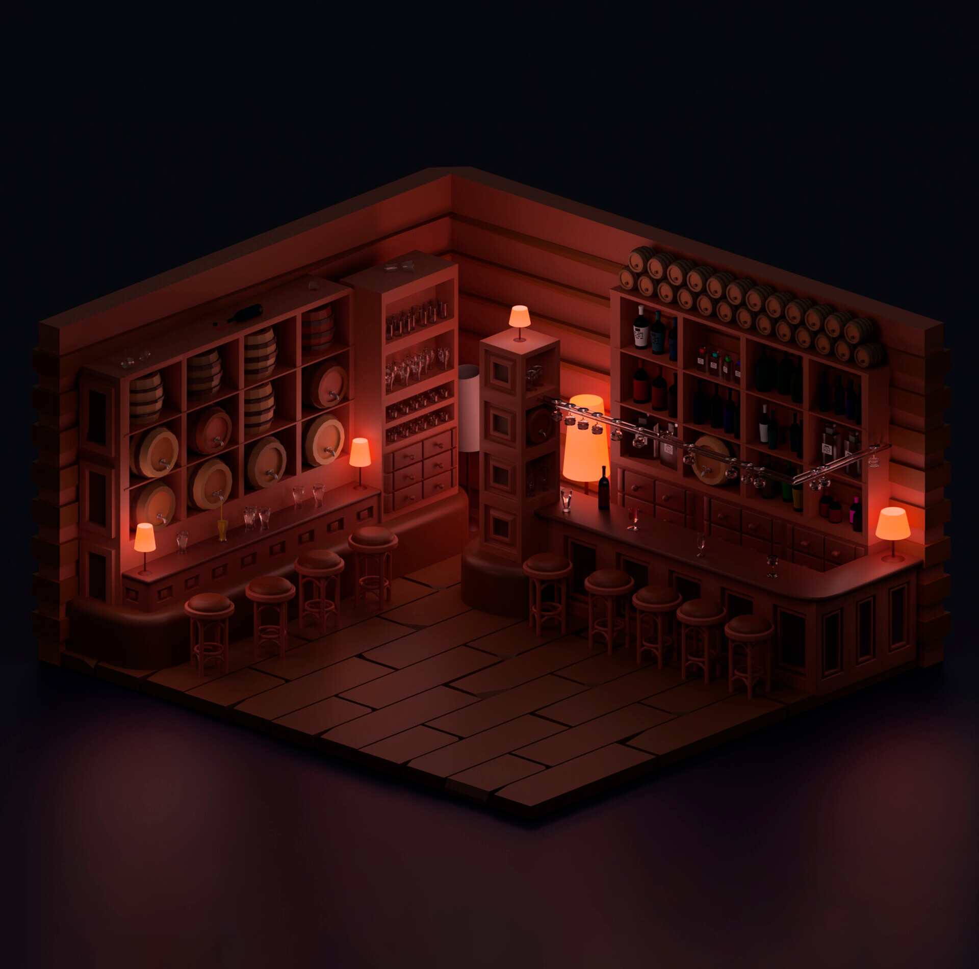 ArtStation - Bar (concept)