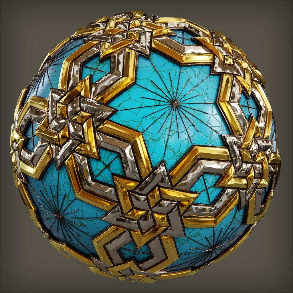 ArtStation - Temari balls (for NFT)