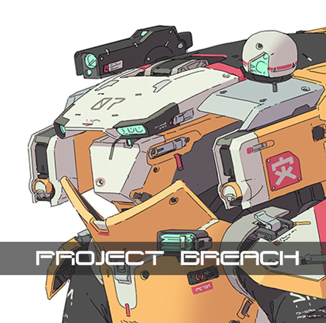 ArtStation - Mechs For Project Breach
