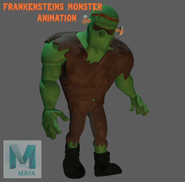 ArtStation - Frankensteins Monster Walk Animation