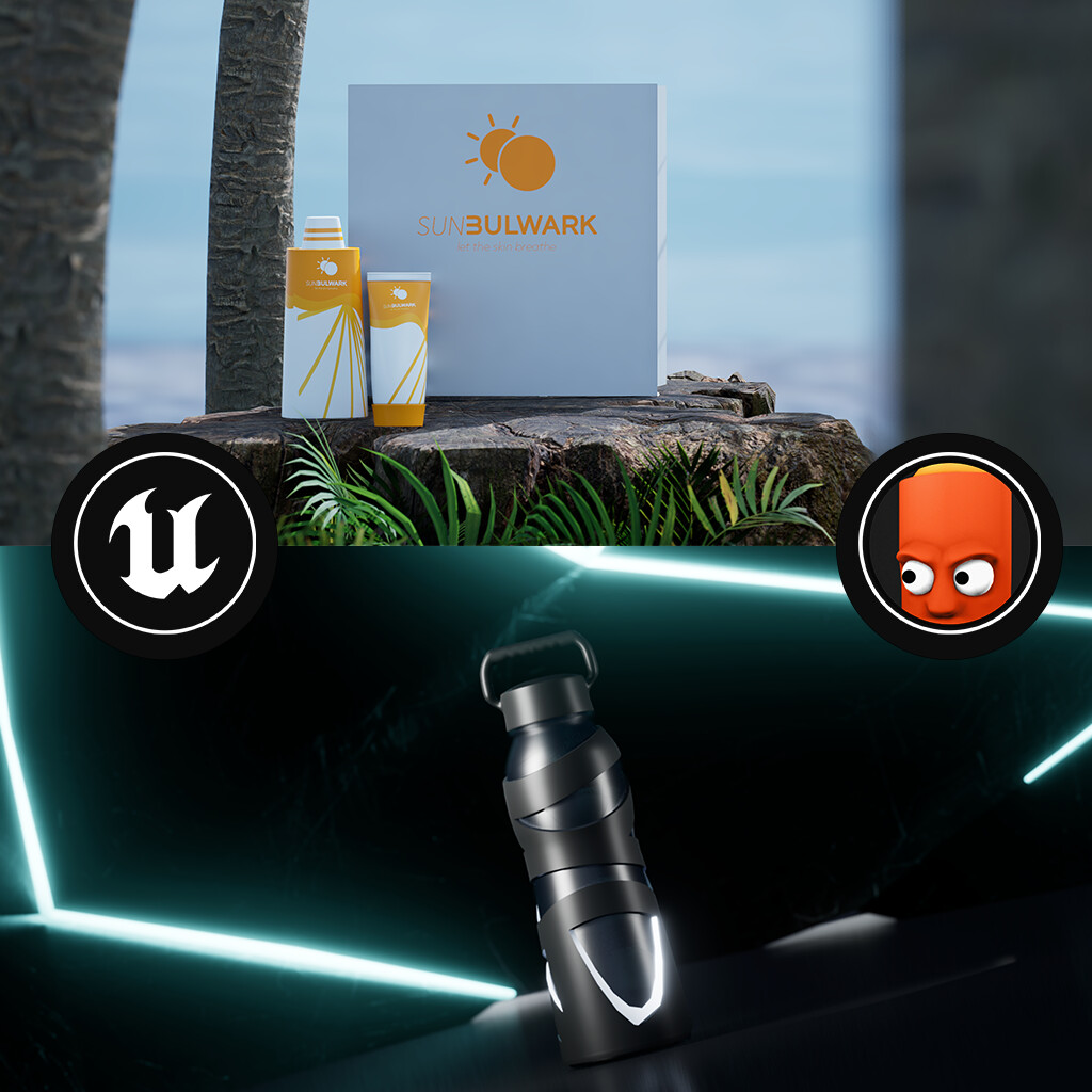 ArtStation - What if... game engines made CGI Ads🤔