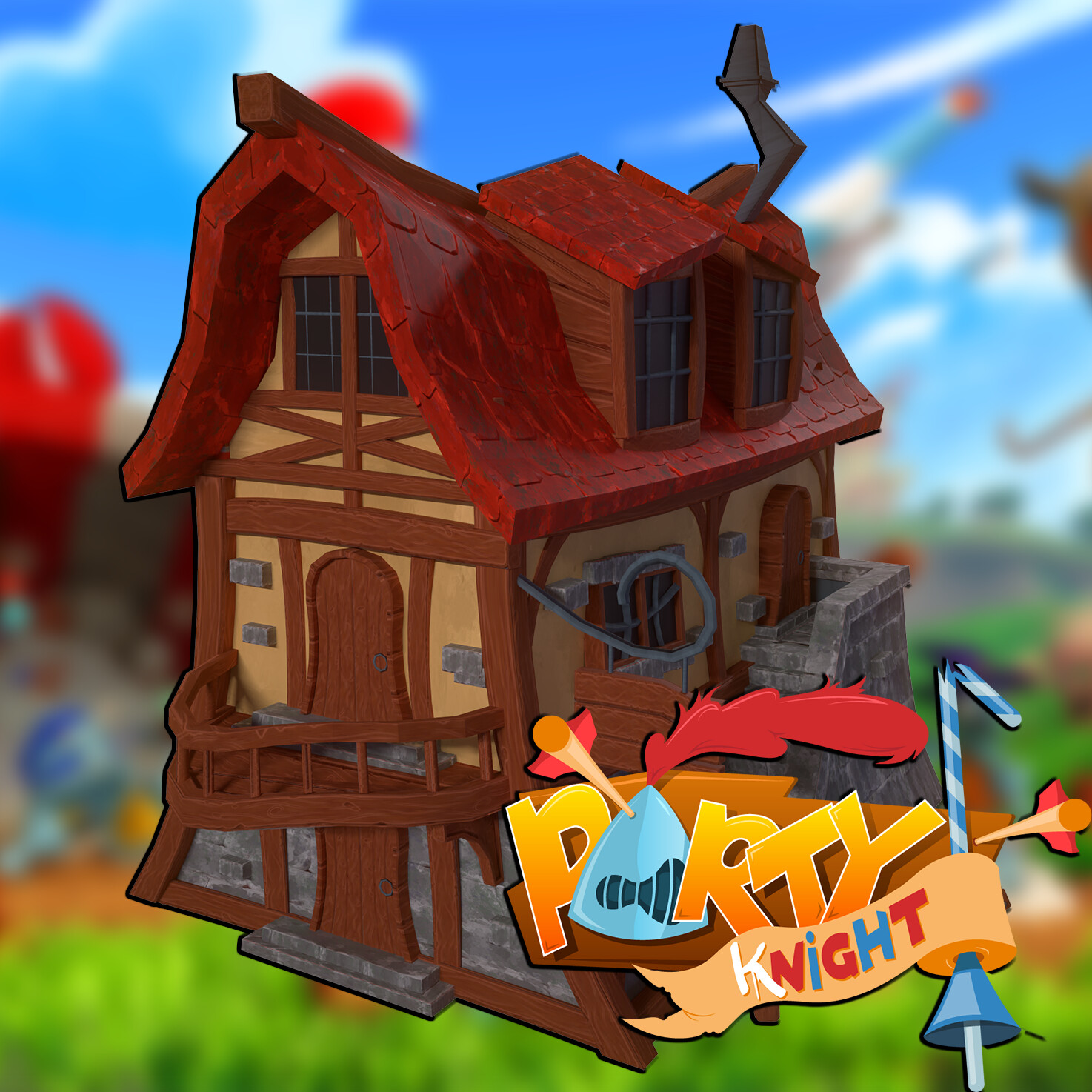 ArtStation - Party Knight - Props