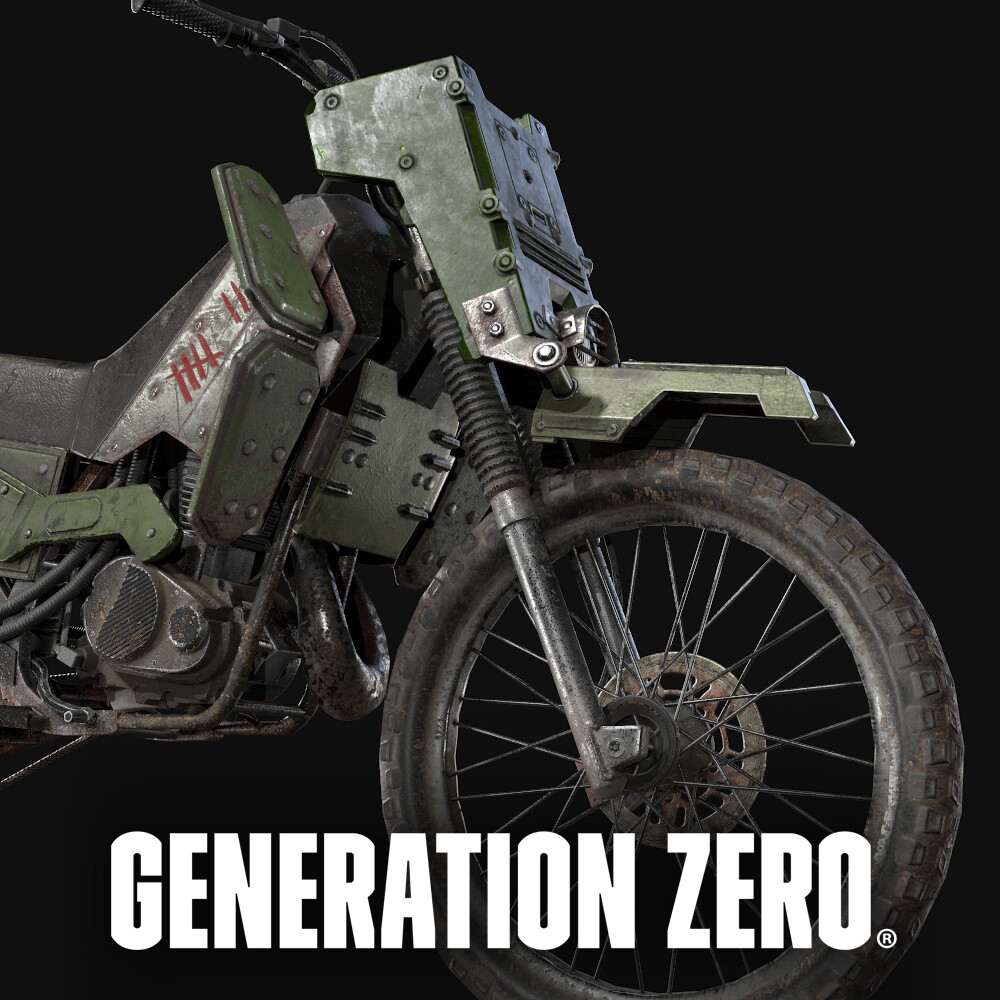 ArtStation - Resistance Bike