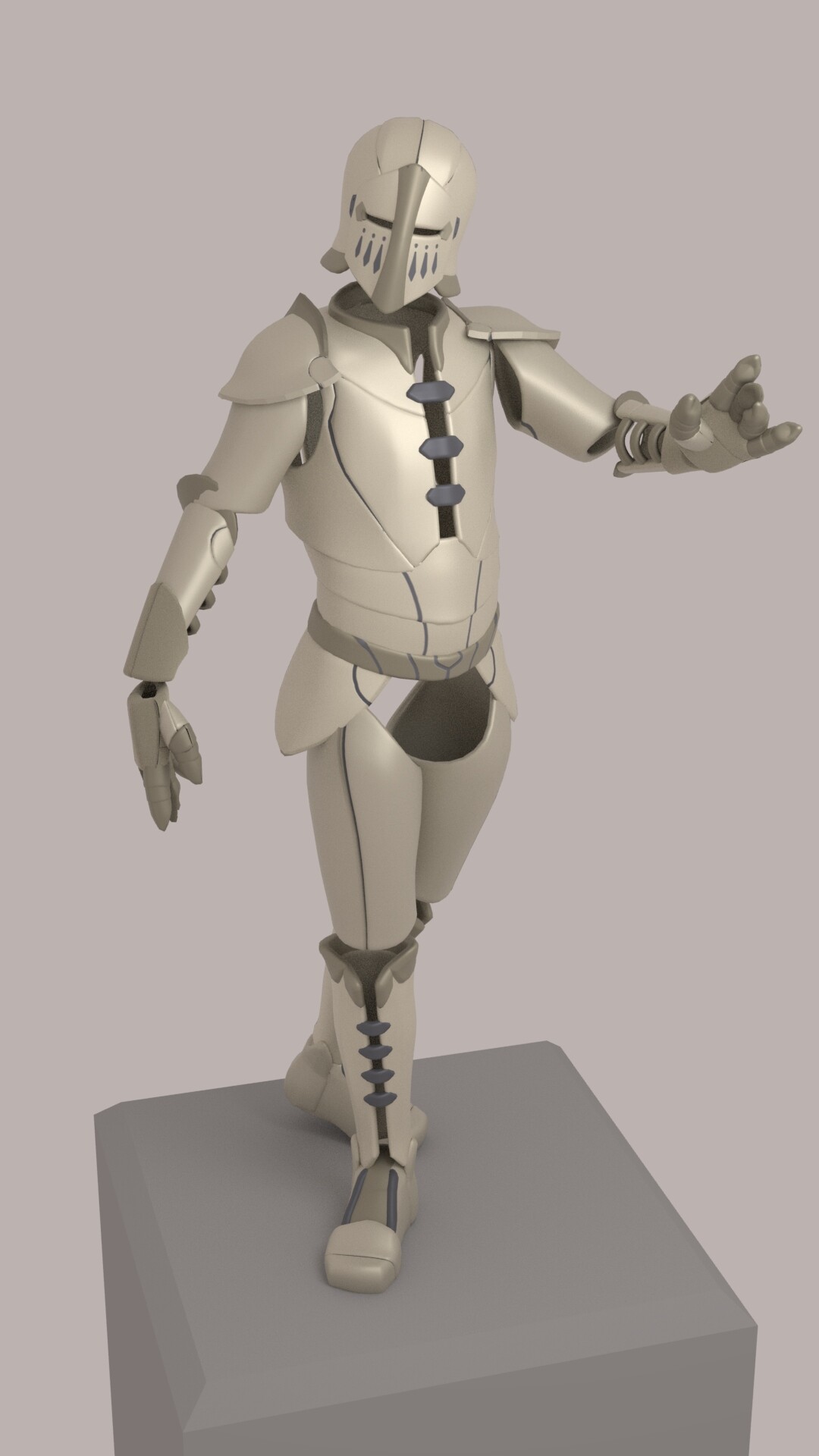 ArtStation - Floating Armor