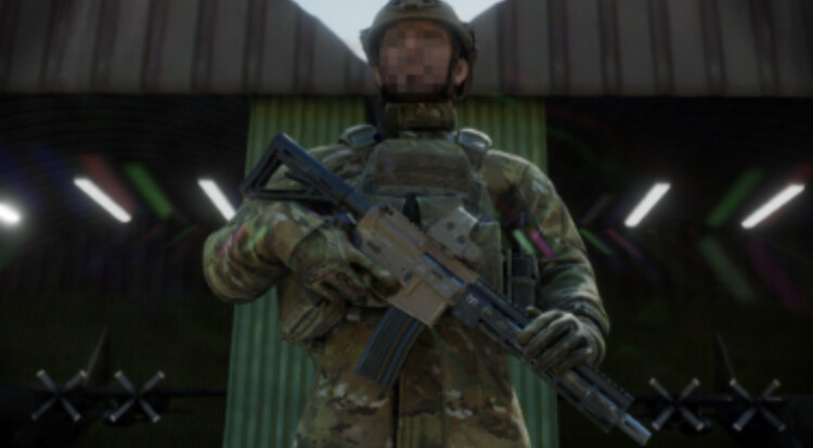 ArtStation - MK18 SBR (Two Tone)