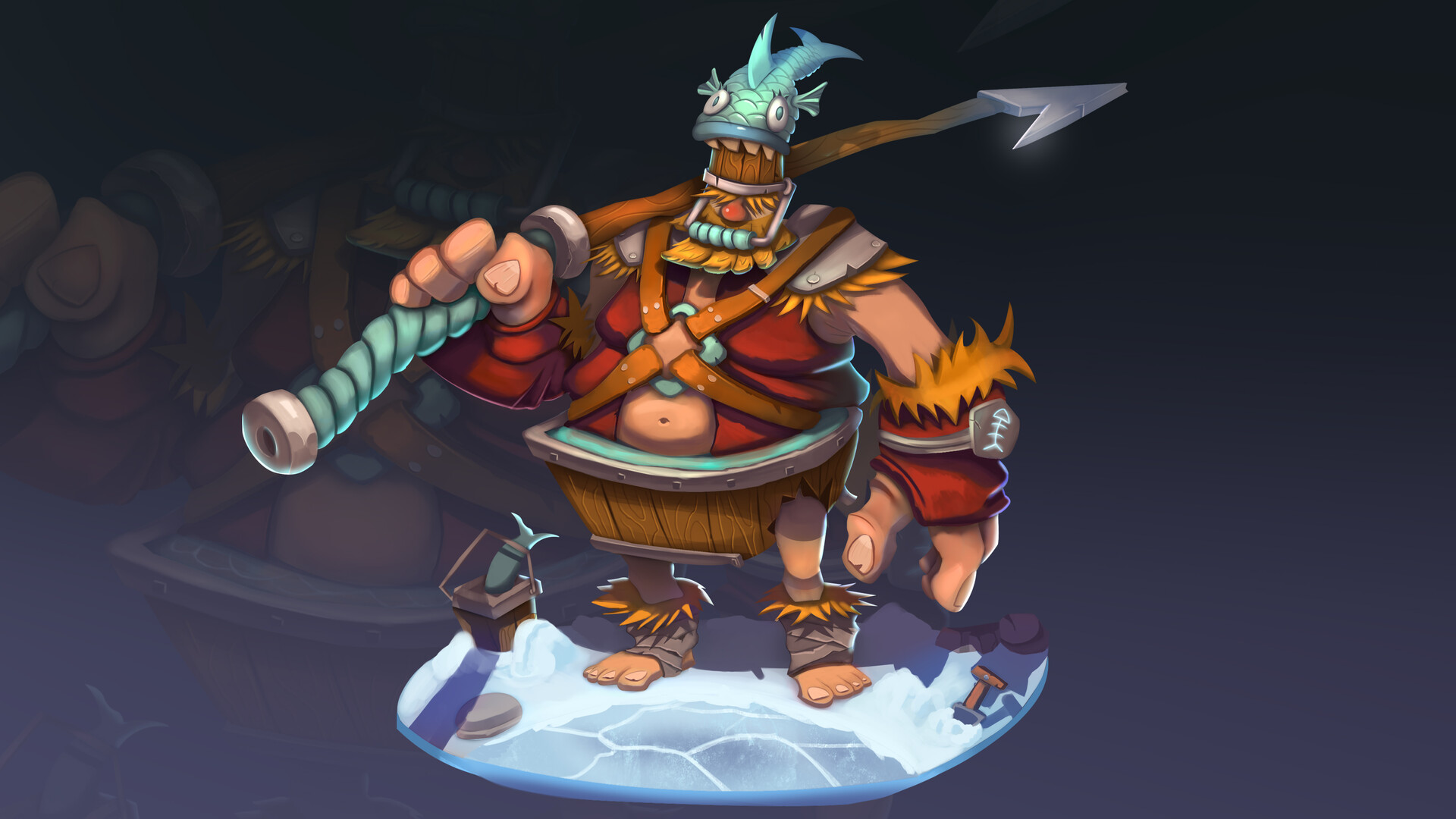 ArtStation - Barrelson (Character Concept Art)