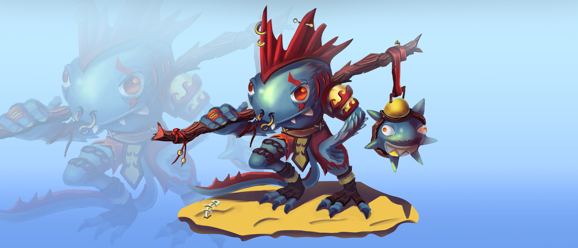 ArtStation - Chief Fish (Character Concept Art)