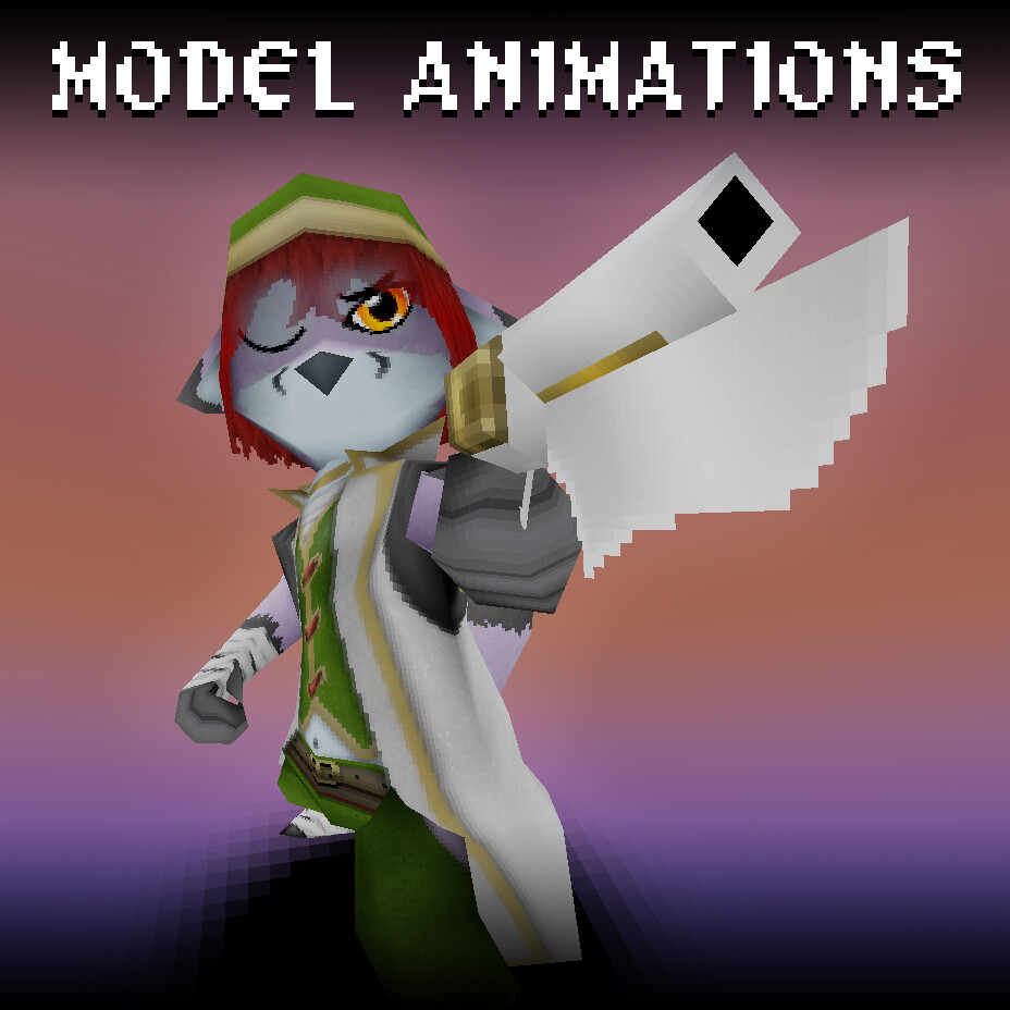 ArtStation - PSX Verse (Model & Animations)