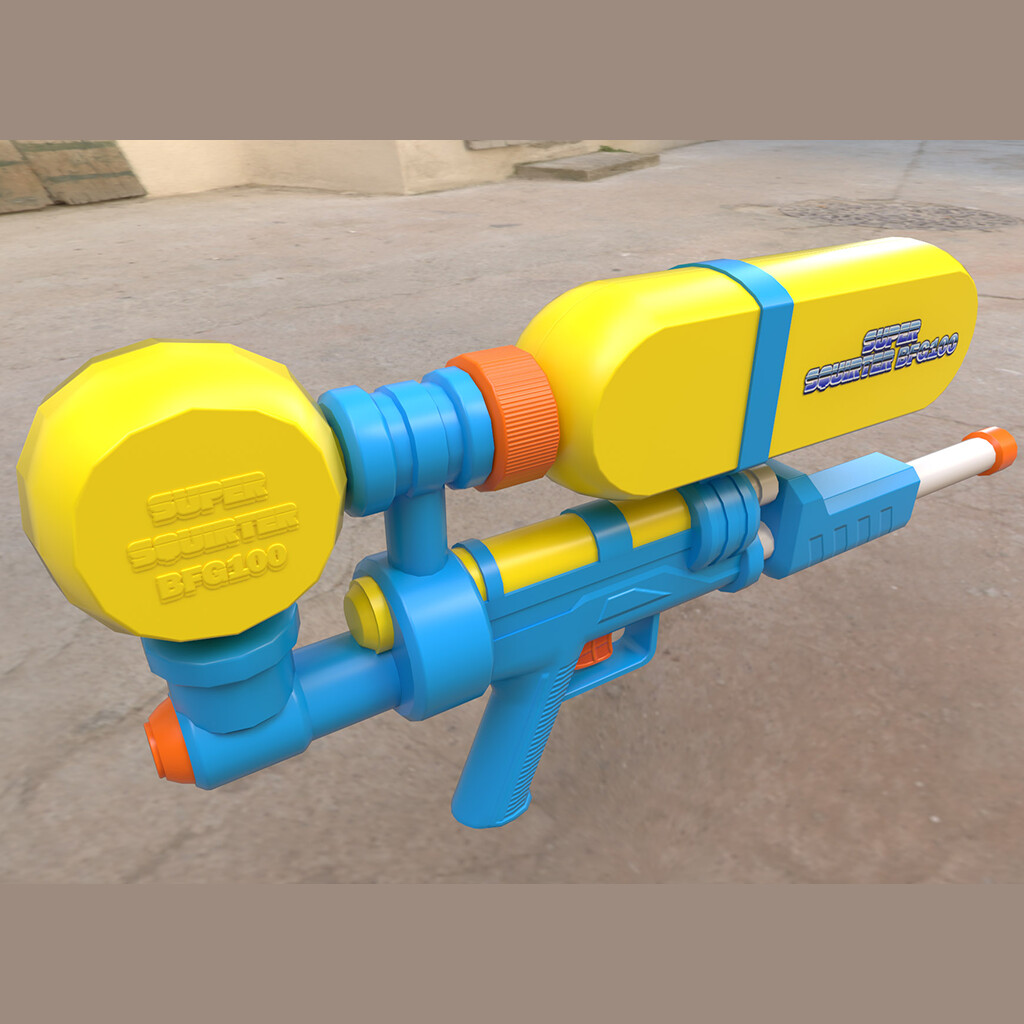 ArtStation - Water Gun