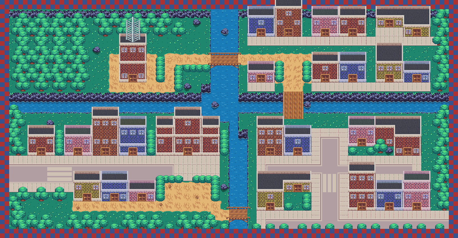 ArtStation - Top Down City